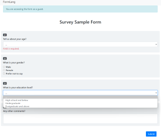 FormLang: Free Online Form Builder - Create Powerful Forms Easily